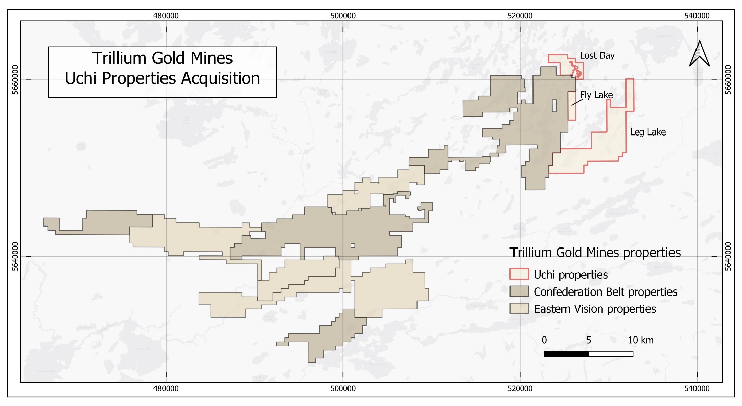 Trilllium Gold Mines (TSXV:TGM) Extends its Dominant Confederation Belt ...