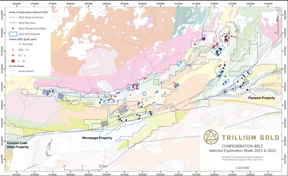 Trillium Gold Mines (TSXV:TGM) Begins 2022 Regional Exploration Program ...