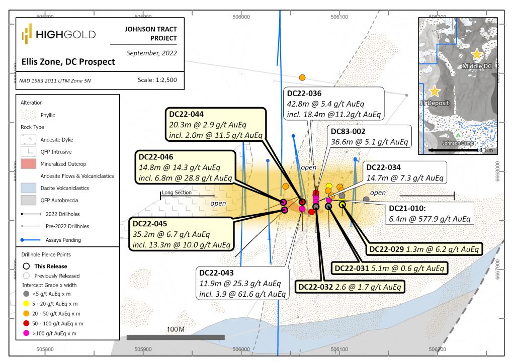 HighGold Mining (TSXV:HIGH) Reports New Assays, Intersect 14.3 g/t Gold ...