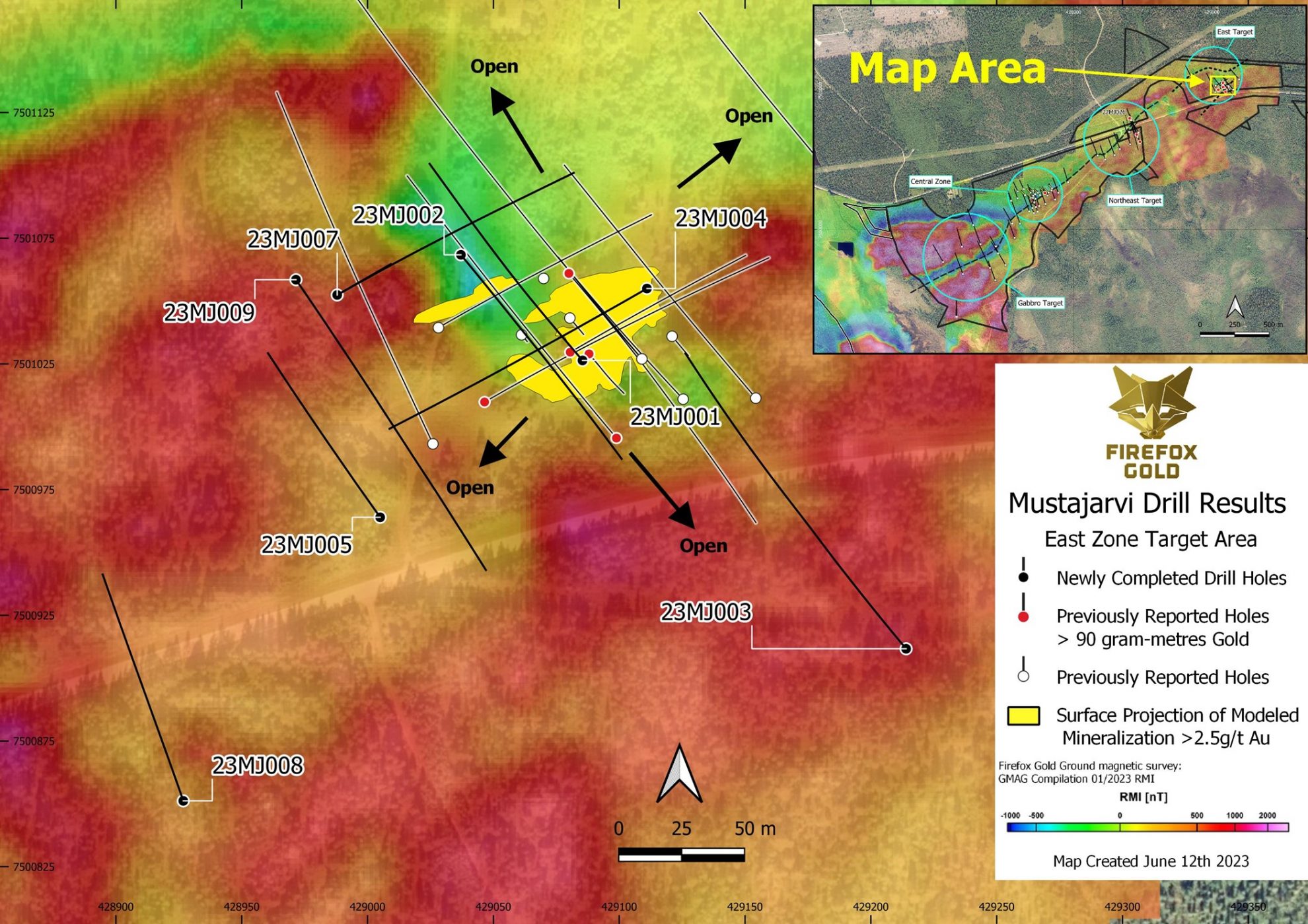 FireFox Gold (TSXV:FFOX) Completes Spring Step-Out Drill Program at ...
