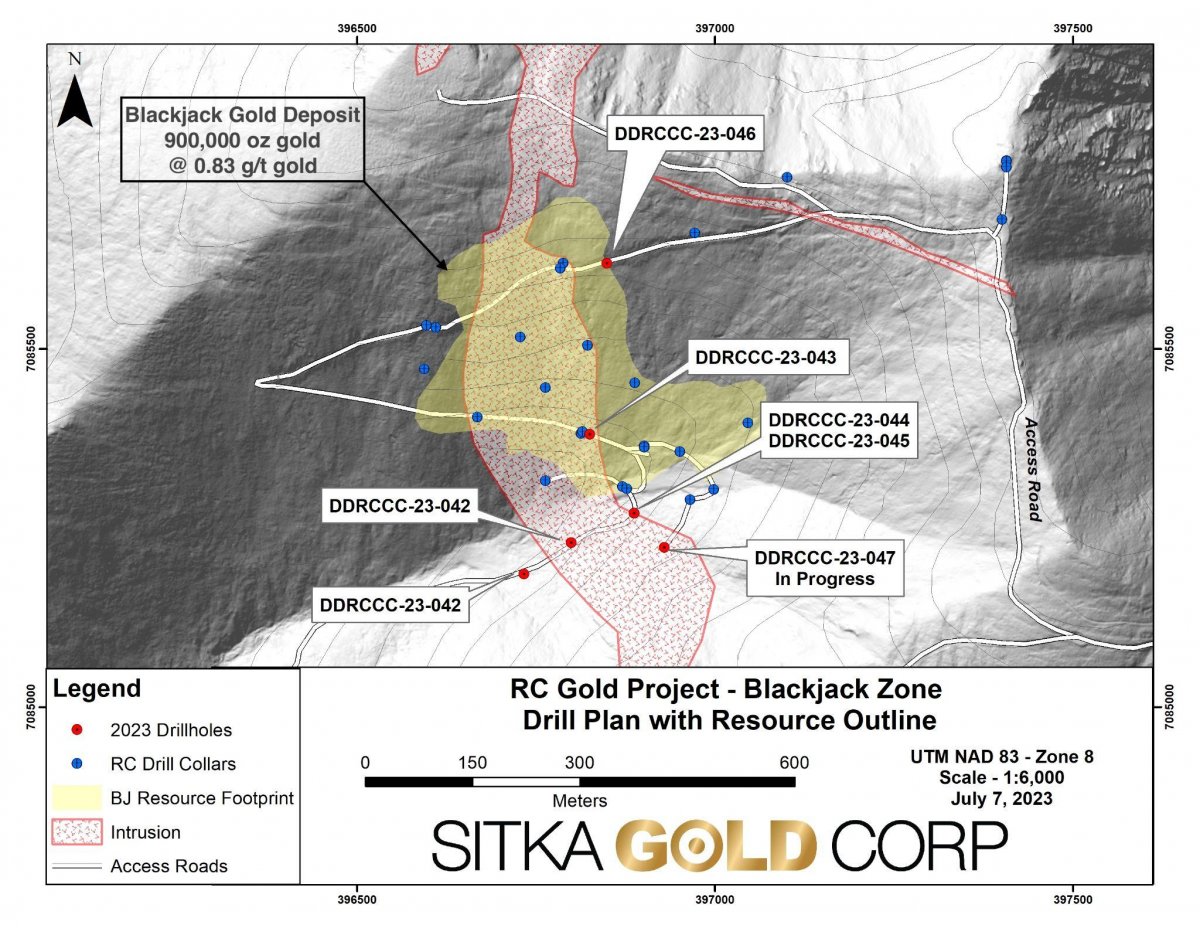 Sitka Gold (CSE:SIG) Advances Expansive Diamond Drilling Program at RC ...