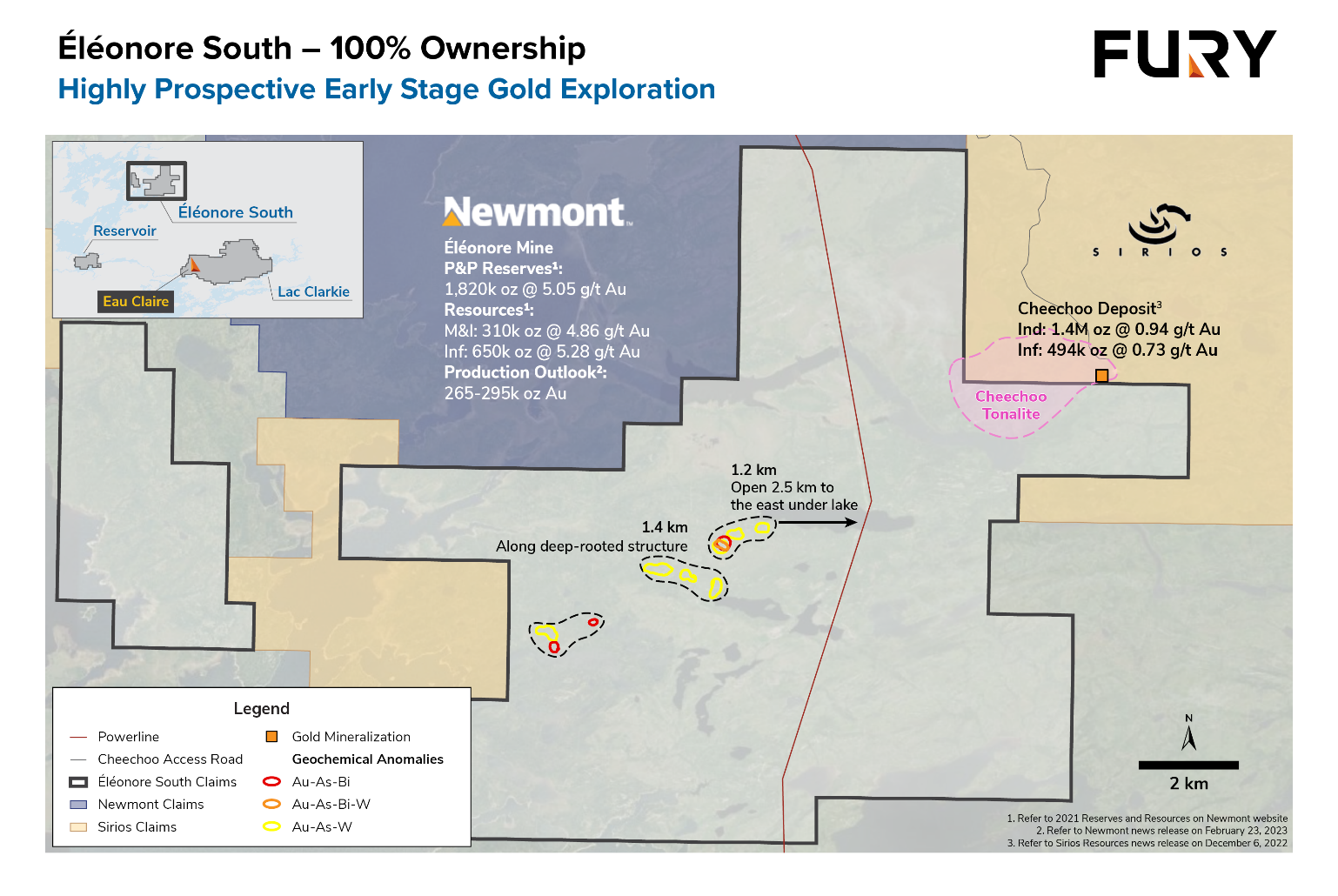 Fury Gold Mines (TSX:FURY) Acquires Newmont's (TSXT:NGT) Interest in ...