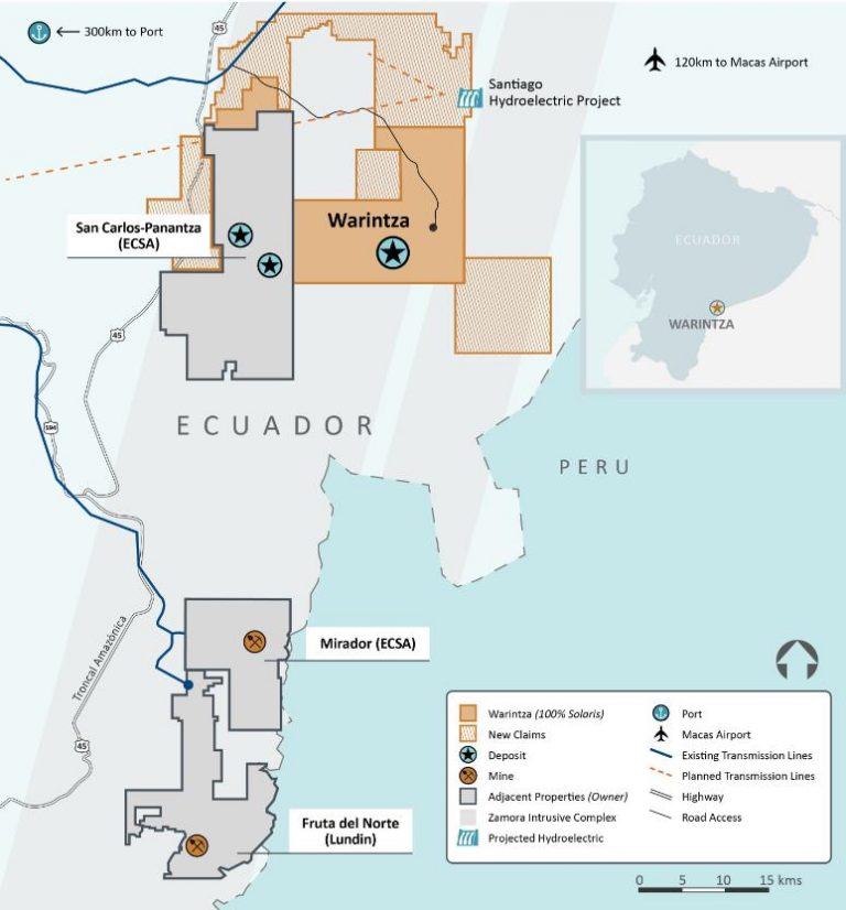 Solaris Resources (TSX:SLS) Announces Major Progress at Warintza Copper ...