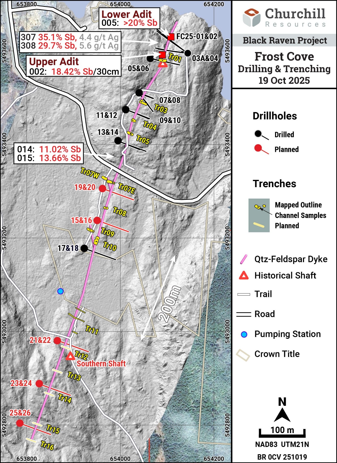 Massive Stibnite Seams Uncovered as Churchill Resources (TSXV:CRI ...